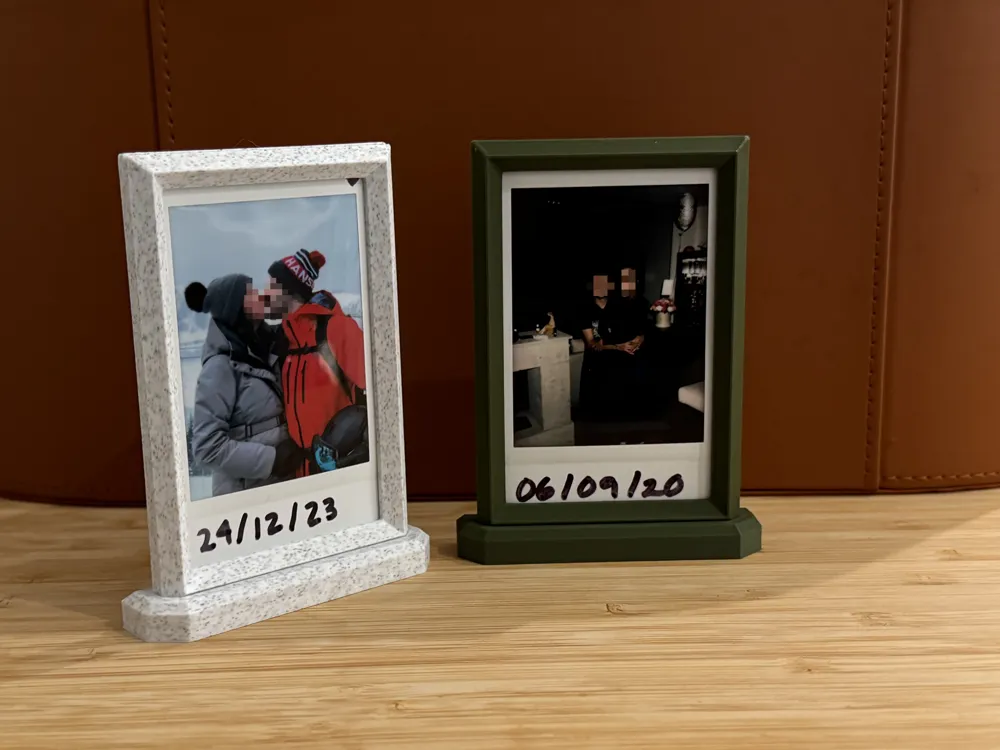 Polaroid Frame Stand - Free 3D Print Model - MakerWorld