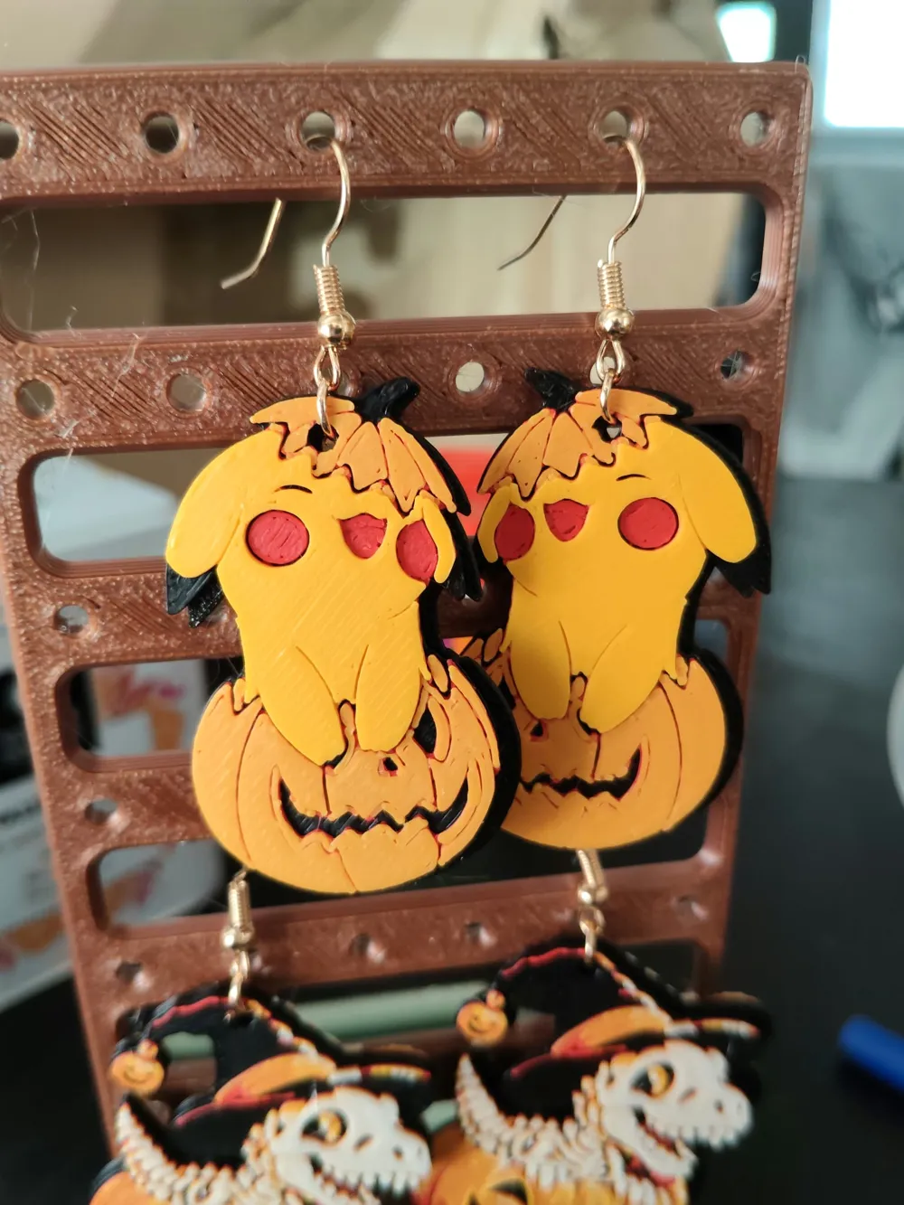 pikachu earring/ keychain - Free 3D Print Model - MakerWorld