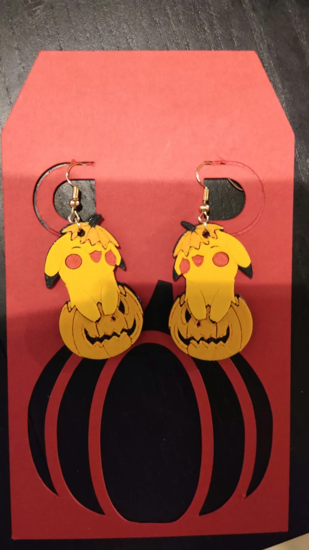 pikachu earring/ keychain - Free 3D Print Model - MakerWorld