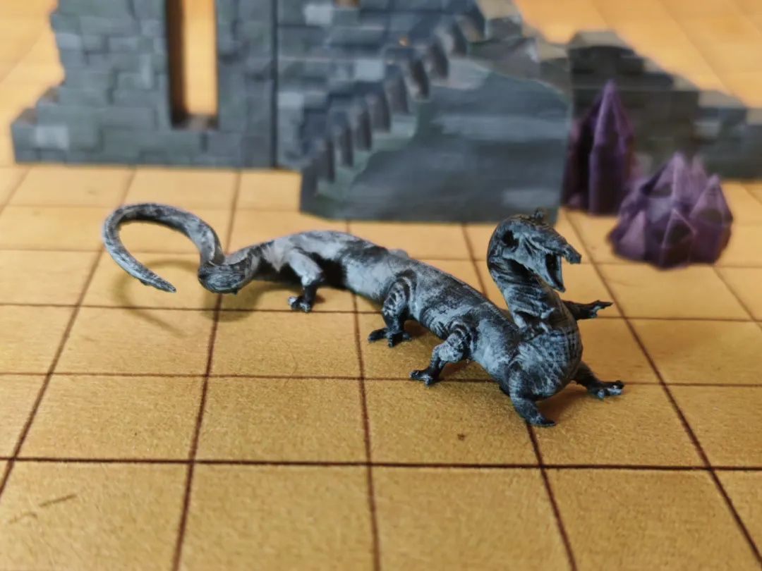 Dnd Behir - D&D Monster Manual Project - Day 13 - Free 3D Print Model ...