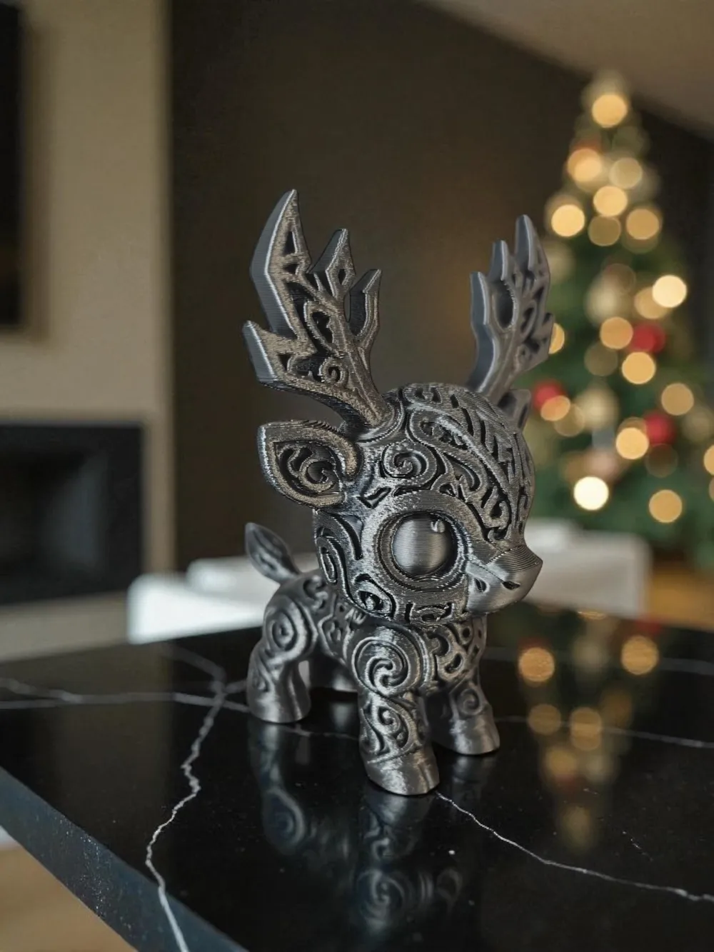 Reno chibi mecha ornamental - Free 3D Print Model - MakerWorld