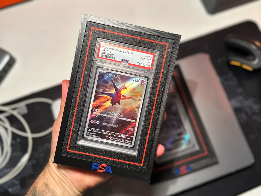 Frame for PSA Pokémon cards by 3Di Belli MakerWorld: Download Free 3D ...