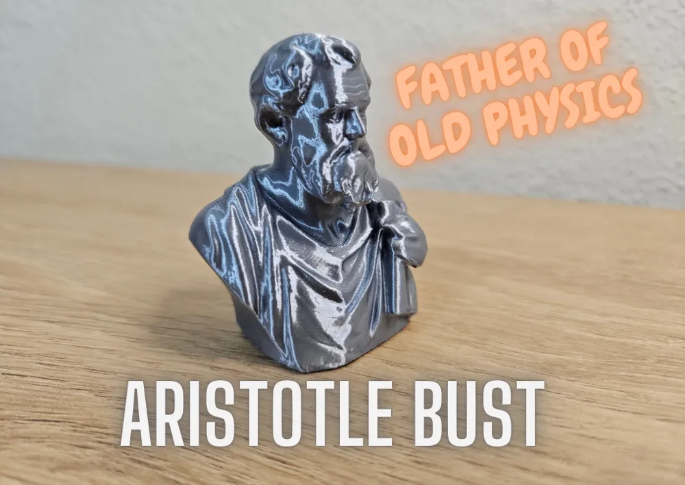 Aristotle Bust (Father of old Physics) by zan.kostas - MakerWorld