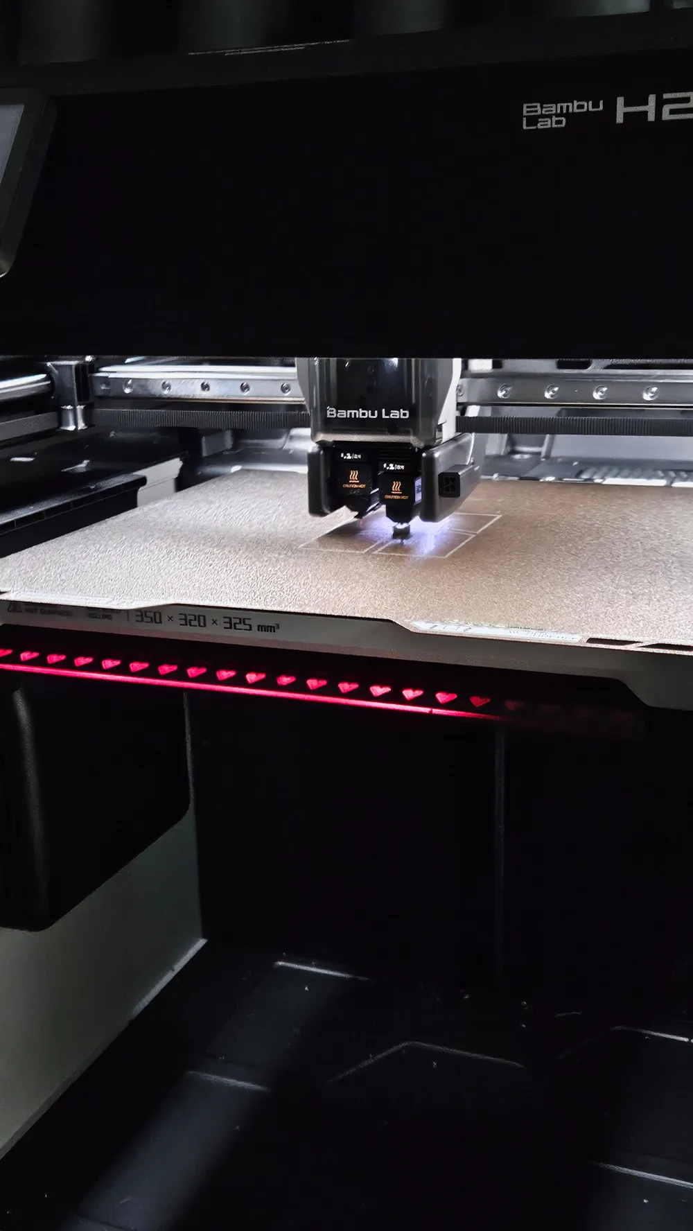 Health Bar for Status LED Bambu Lab H2D by 3DMakeryDE MakerWorld ...