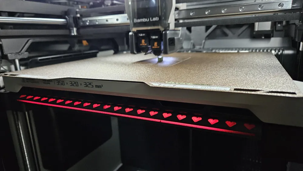 Health Bar for Status LED Bambu Lab H2D - Free 3D Print Model - MakerWorld