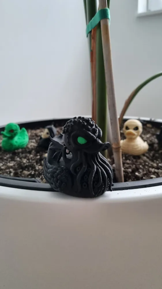 Halloween Quackthulu, Cthulhu duck, Undead Duck by Swoodie MakerWorld ...