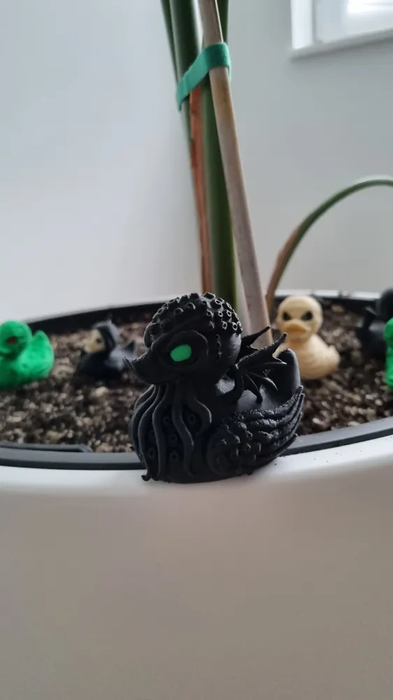 Halloween Quackthulu, Cthulhu duck, Undead Duck by Swoodie MakerWorld ...