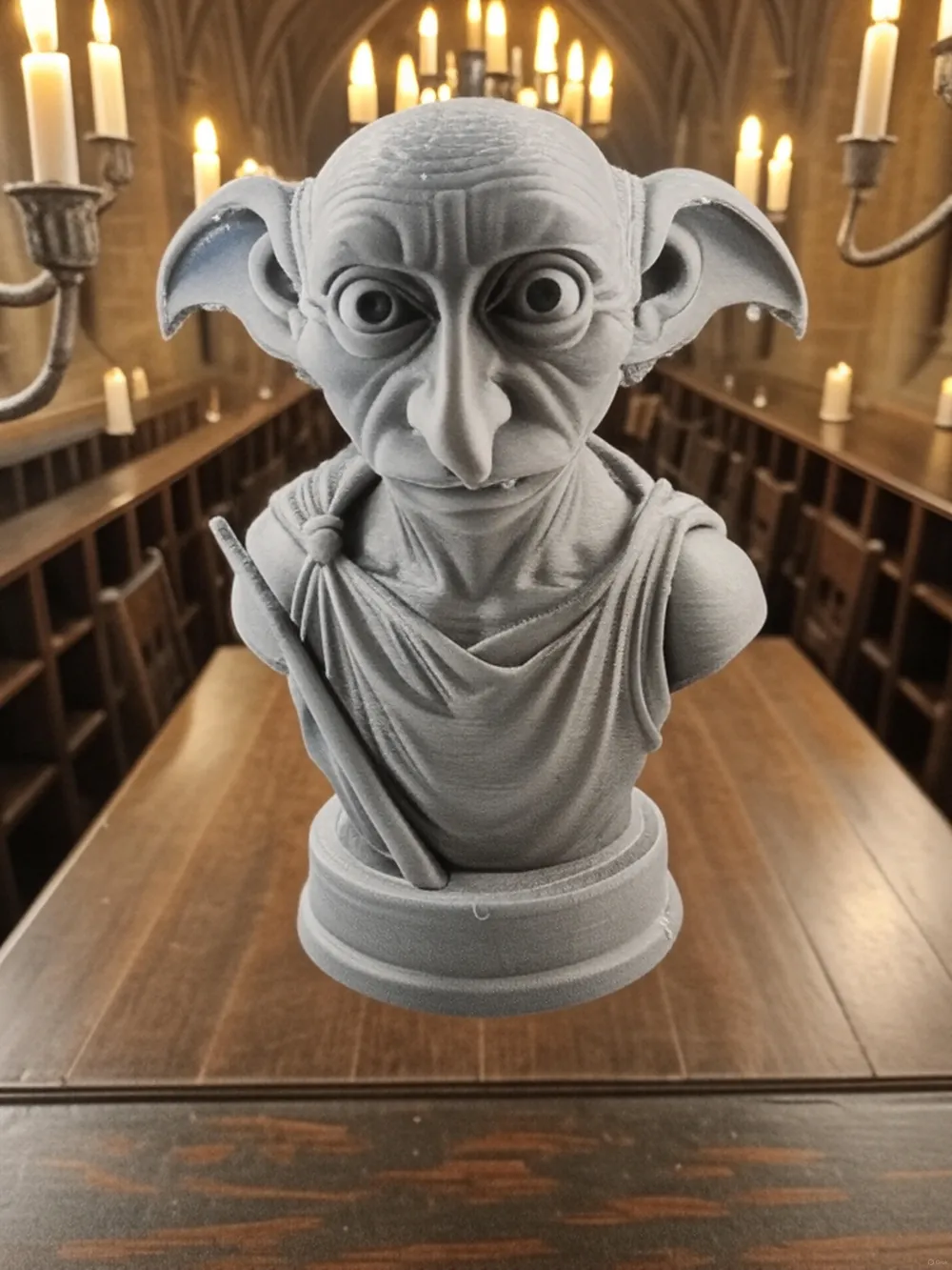Dobby Free Elf Bust by Neoflix3d MakerWorld: Download Free 3D Models