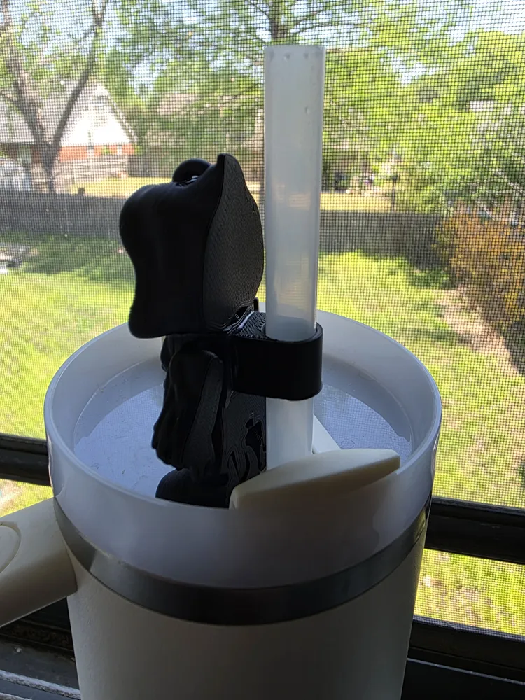 Straw Topper and Backpack Straw Buddy Attachment - Free 3D Print Model ...