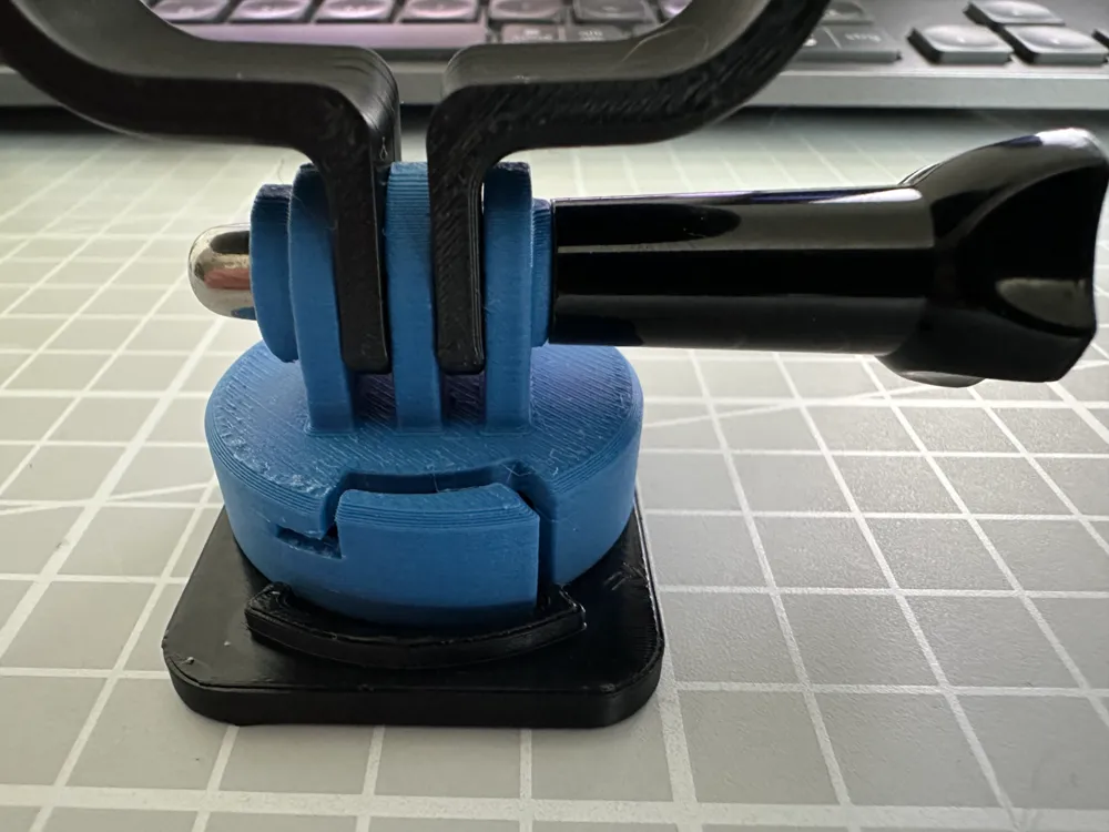 GoPro Mount Bayonet Lock by skymarshall - MakerWorld