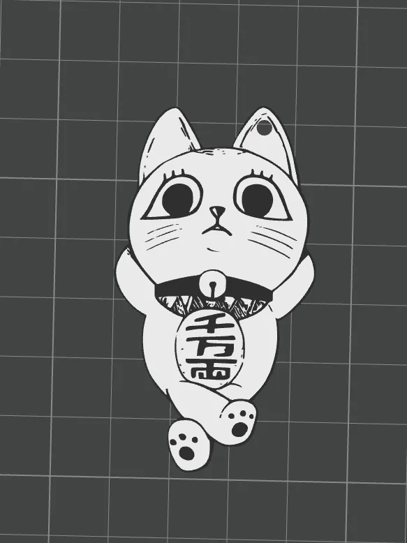 Turbo-Granny Cat - Dandadan by Freecaller - MakerWorld