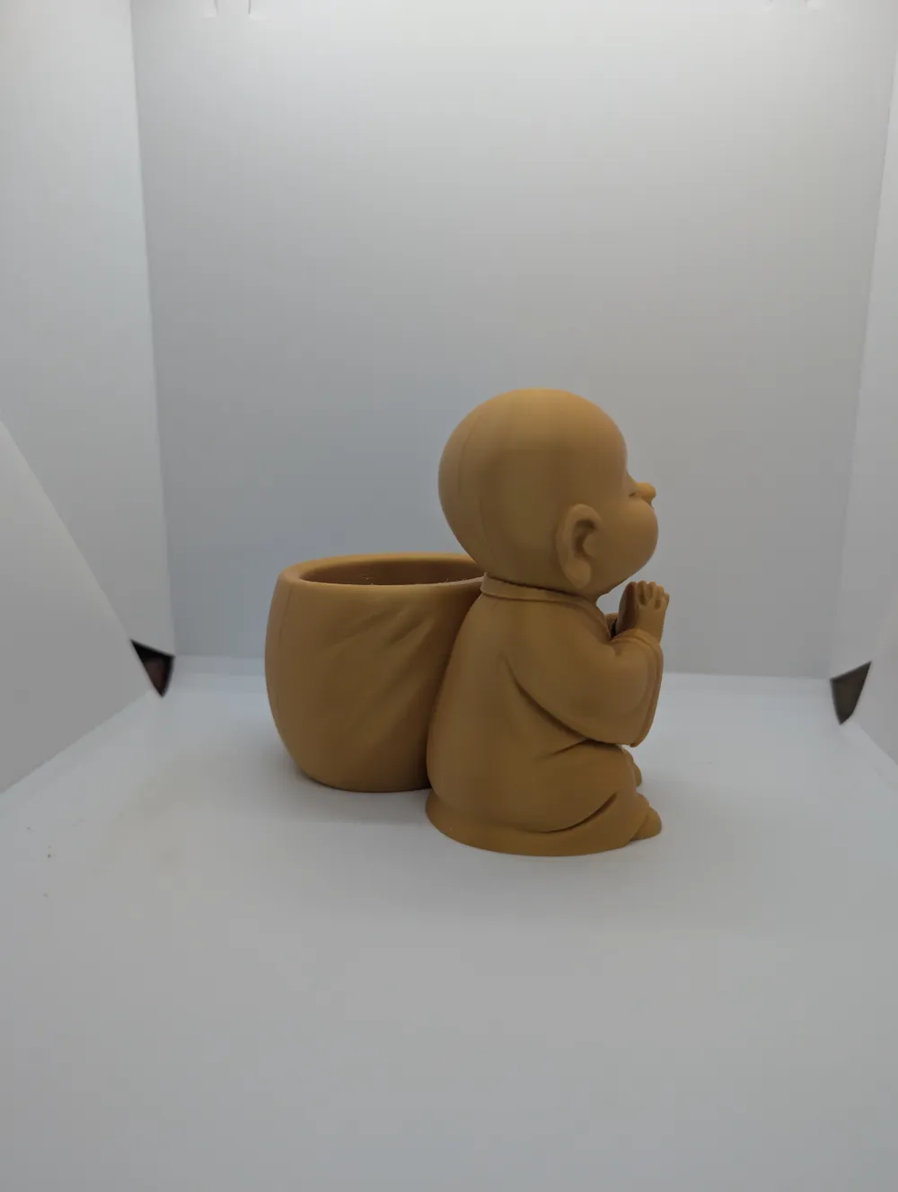 Smiling Buddha Planter – Customizable Zen Pot by Handsin3d MakerWorld ...