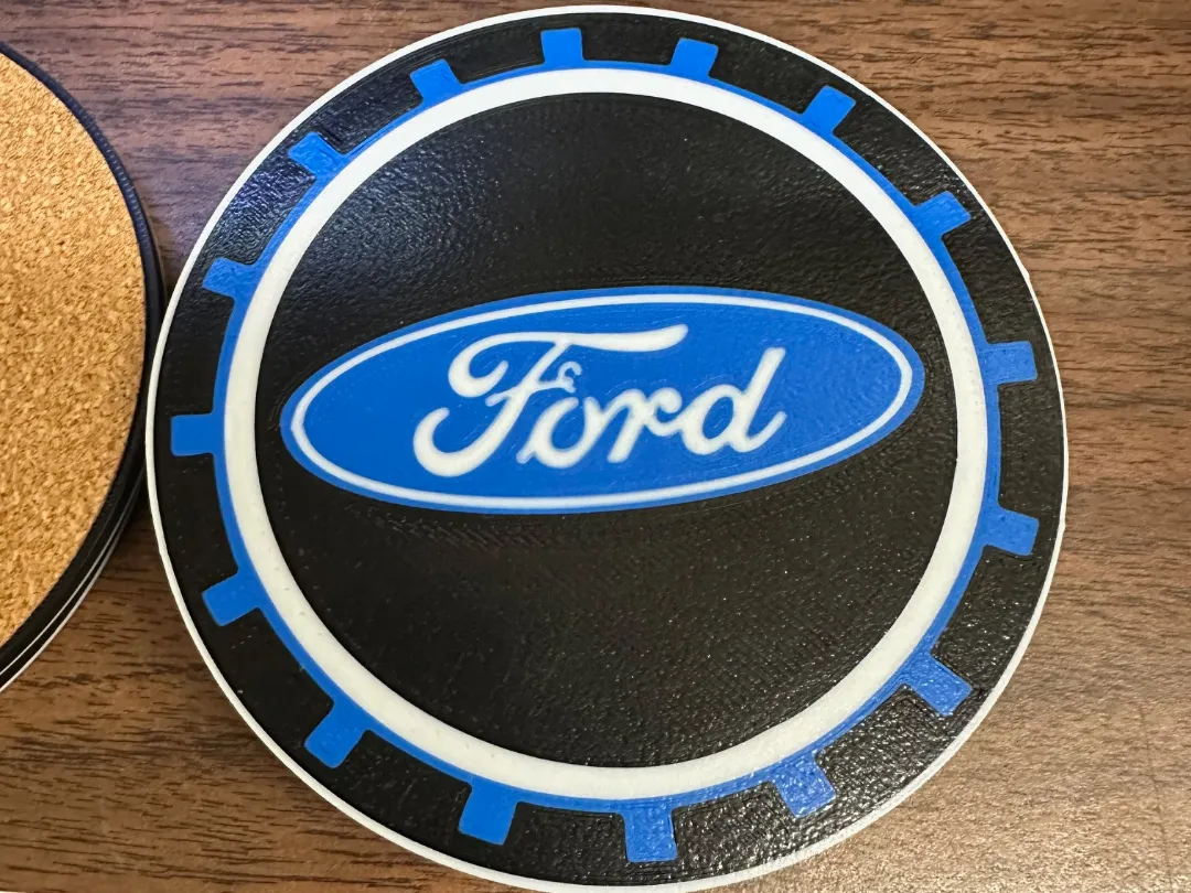 Ford Coaster Set - Free 3D Print Model - MakerWorld