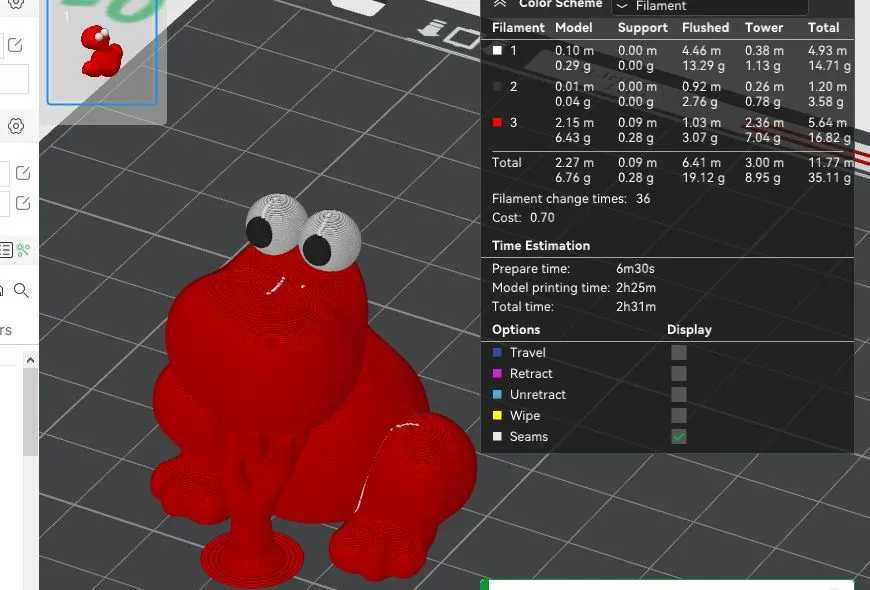 Wonka Nerds inspired candy character 1 - sits flat - Free 3D Print ...