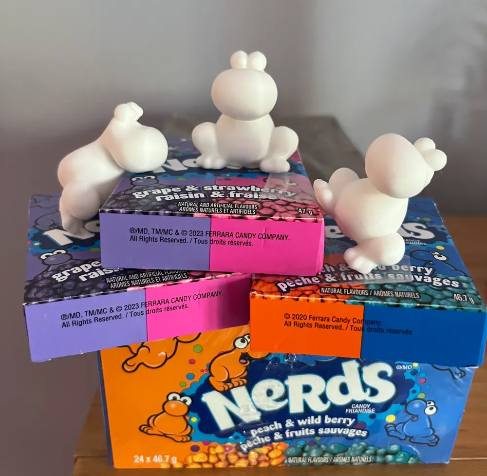 Wonka Nerds inspired candy character 1 - sits flat by Zoidbergererer ...