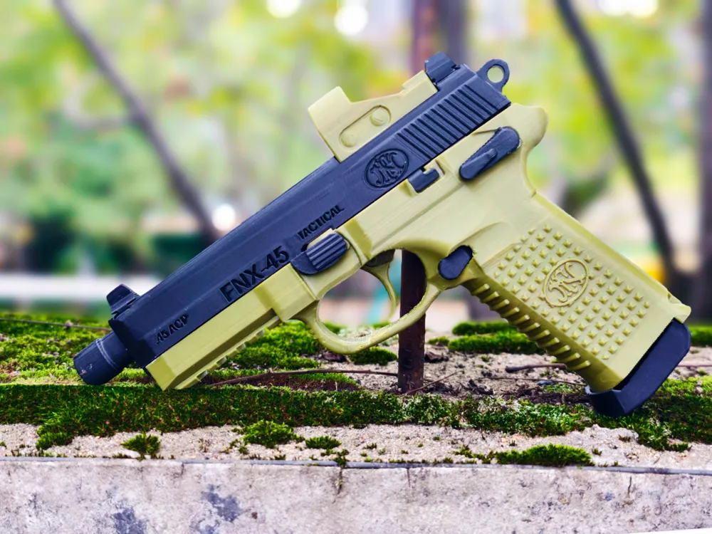 FN FNX Tactical Pistolen Spielzeugmodell (STP-Datei wird bereitgestellt ...