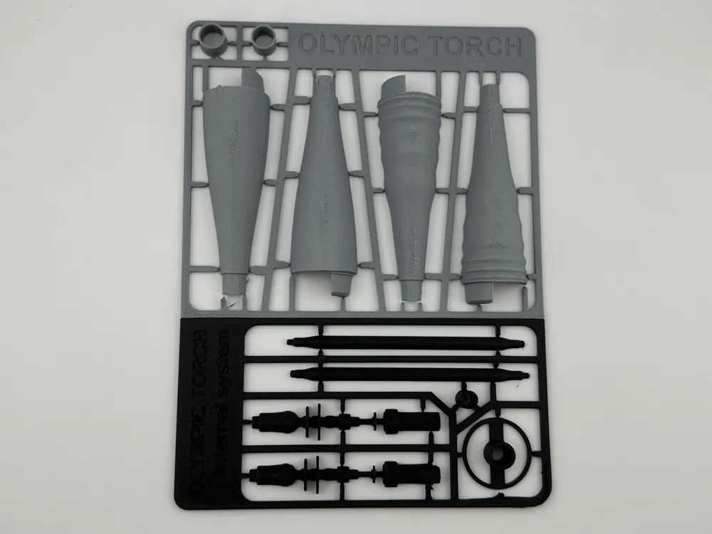 Olympic torch kit card by Kitkard - MakerWorld