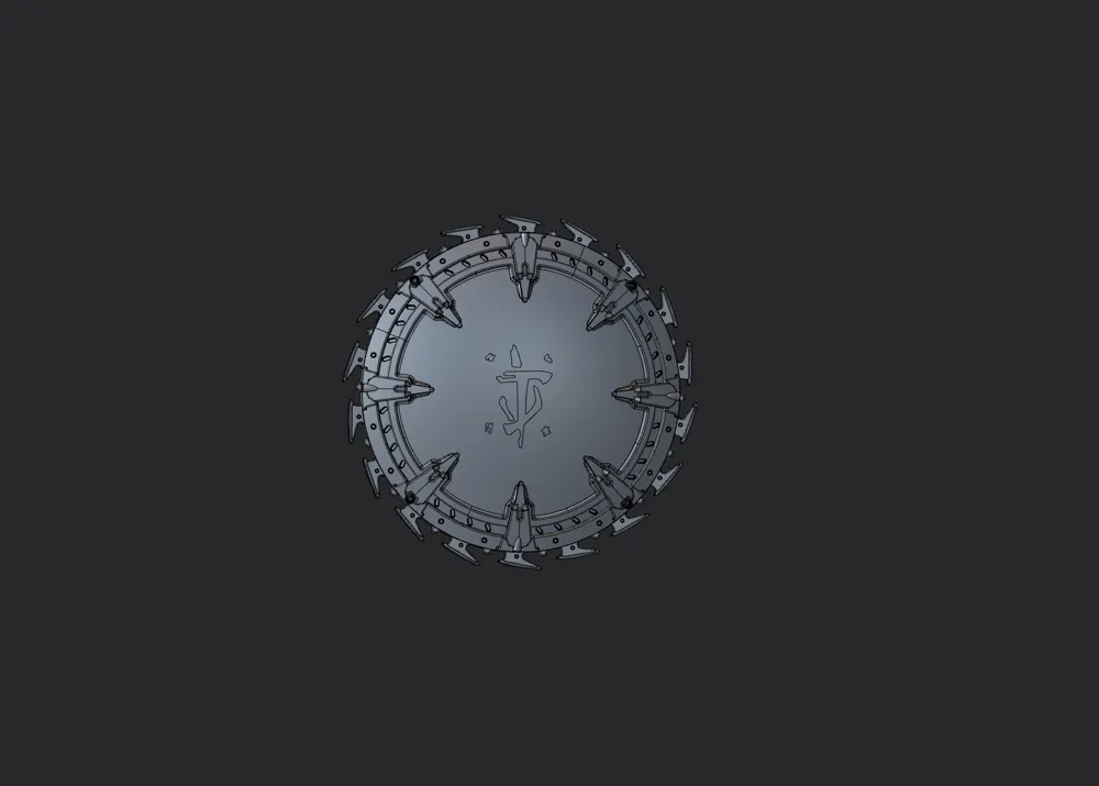 Shield Saw - Free 3D Print Model - MakerWorld
