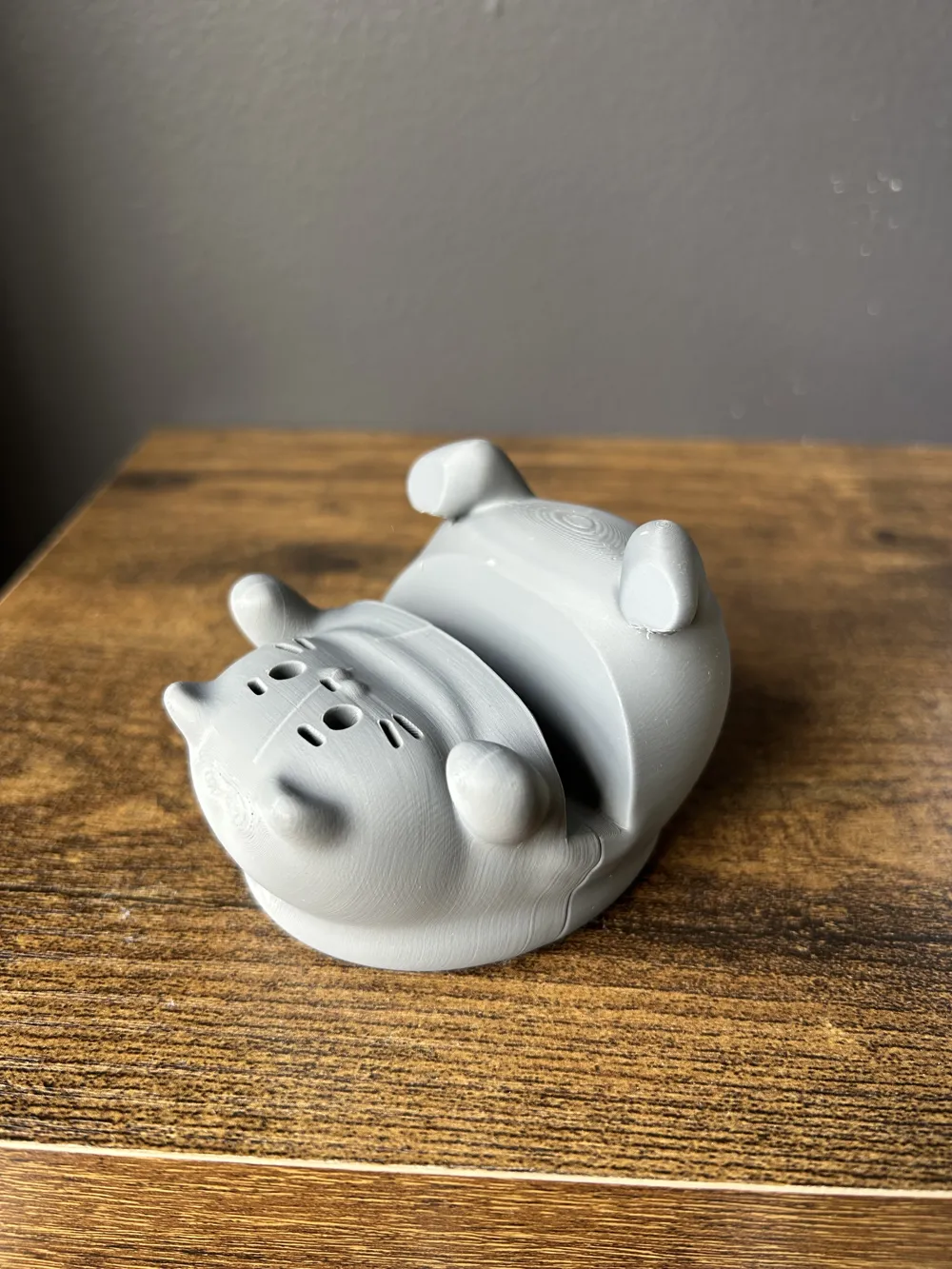 Soporte de Teléfono Gato Gordito - Modelo de impresión 3D gratuito ...