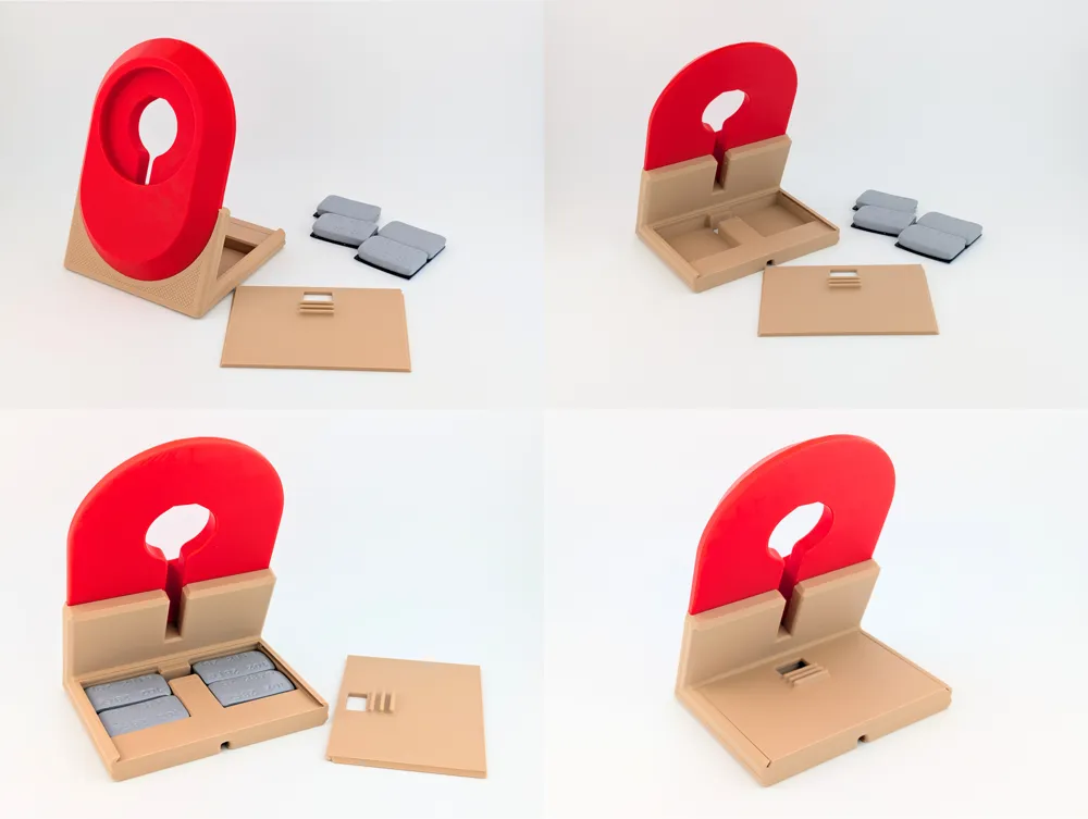 Pixelsnap Charger Stand by JamesThePrinter MakerWorld: Download Free 3D Models