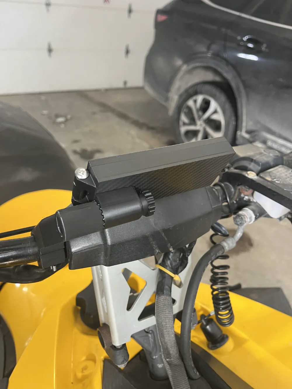 Universal Handlebar Mount for 7/8" bars by skidoofast - MakerWorld