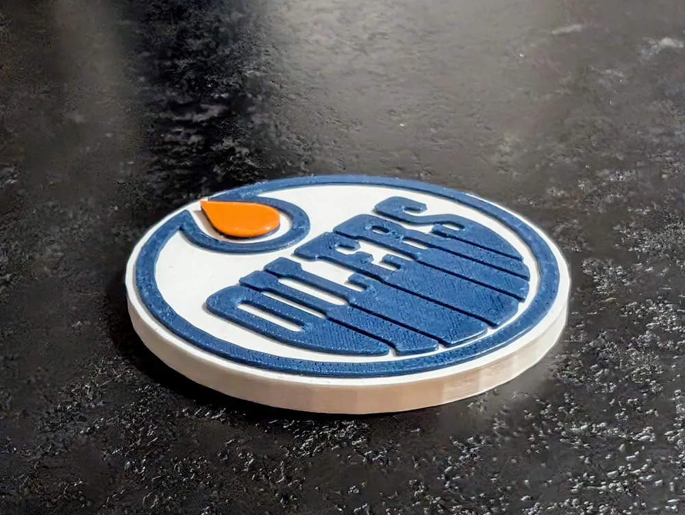 Edmonton Oilers Magnet - Layered Design! by svensonMakerWorld: Download ...