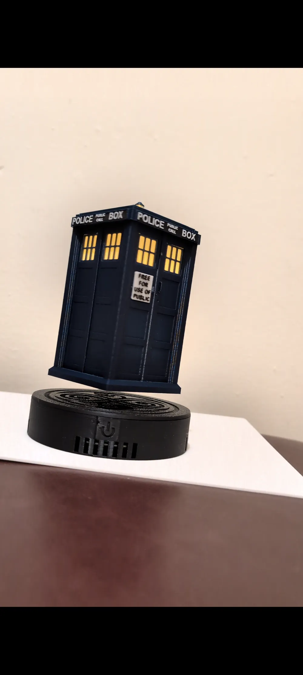 Floating Tardis - Free 3D Print Model - MakerWorld