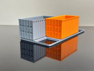 Gridfinity Shipping Containers - Stackable and Lid by penguinprints ...