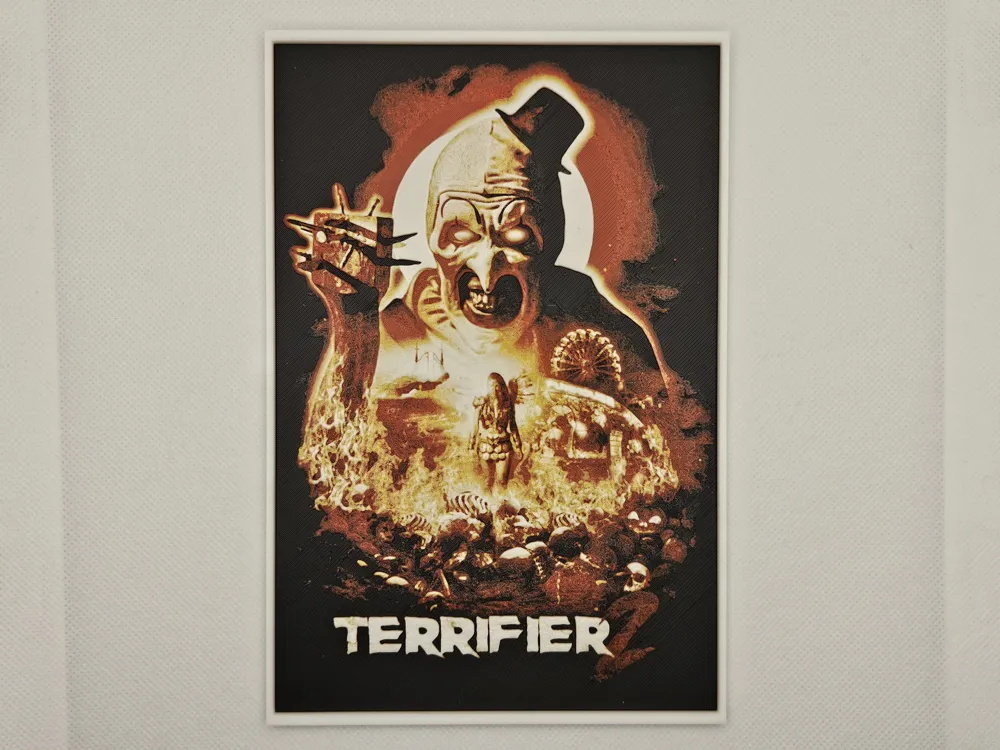 Terrifier 2 (2022) - Movie Poster by Print Sleep Repeat MakerWorld ...
