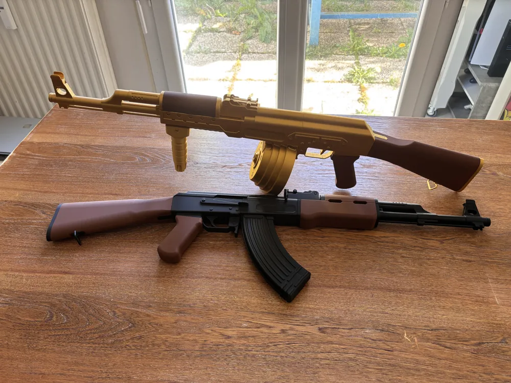 AK-47 [jouet factice] - Free 3D Print Model - MakerWorld