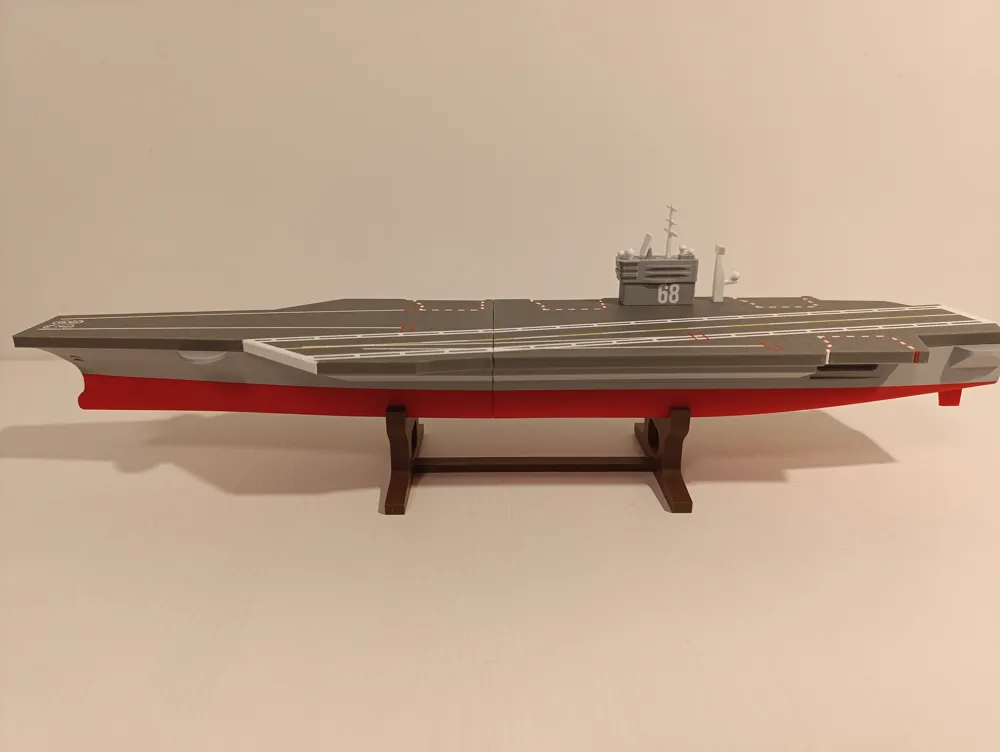 USS Nimitz aircraft carrier - Free 3D Print Model - MakerWorld