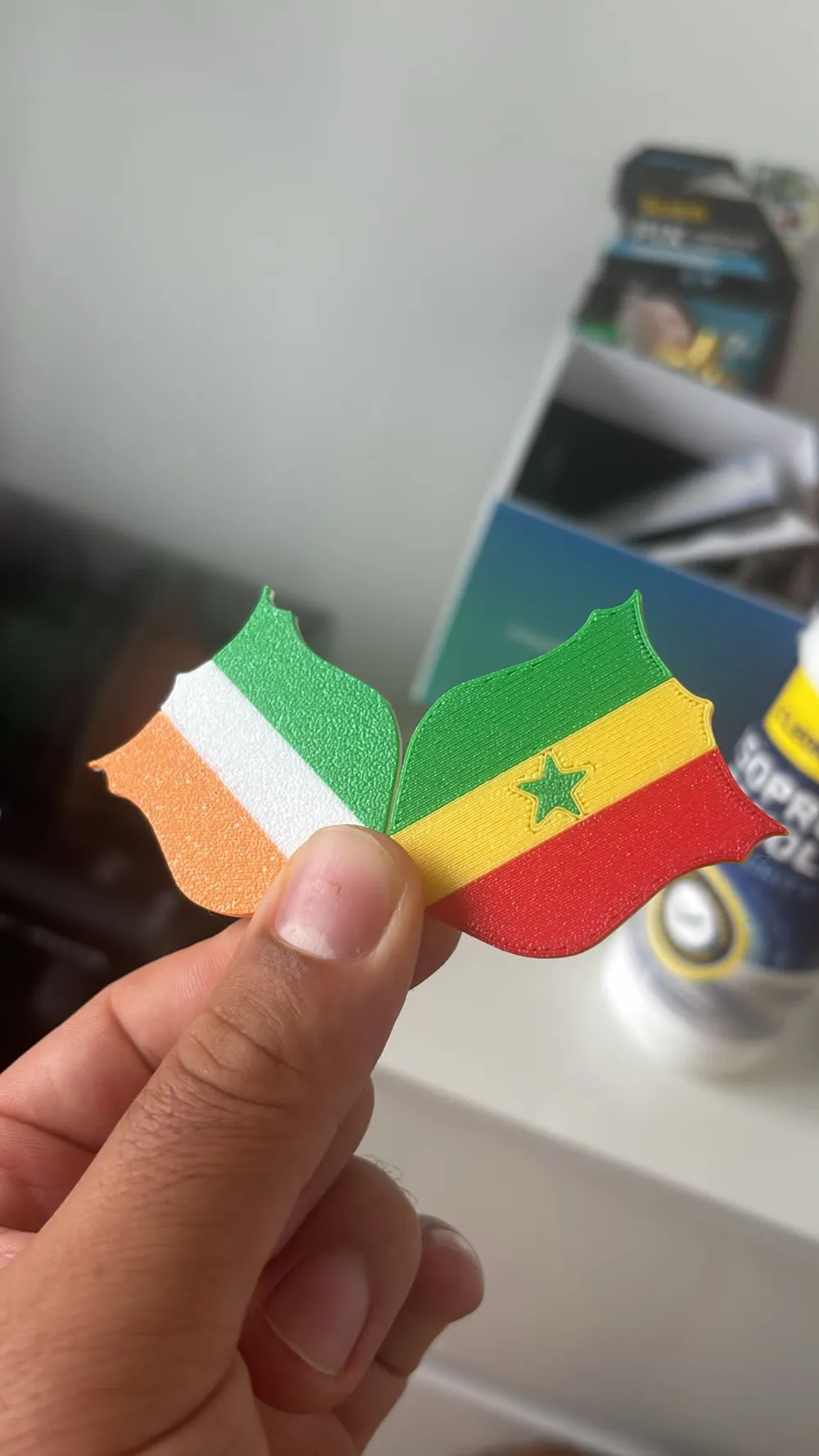 Escudo Costa de Marfil - Modelo de impresión 3D gratuito - MakerWorld