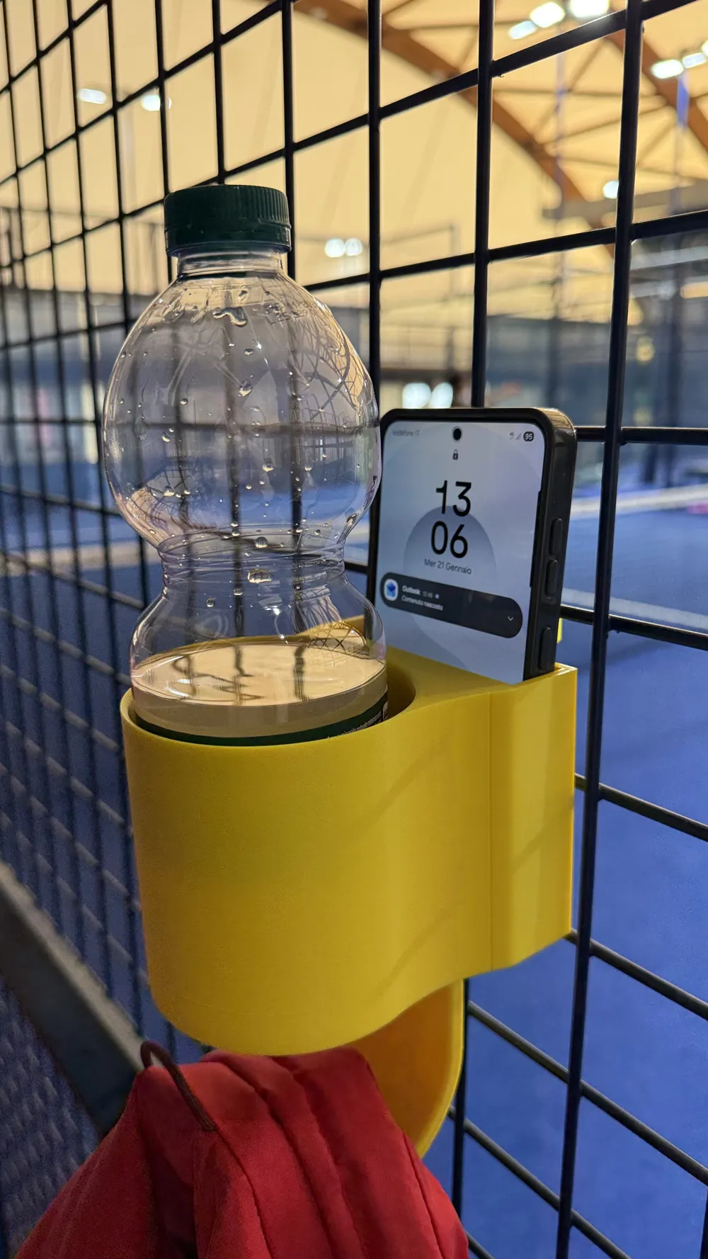 Padel bottle holder-smartphone holder-towel - Free 3D Print Model ...