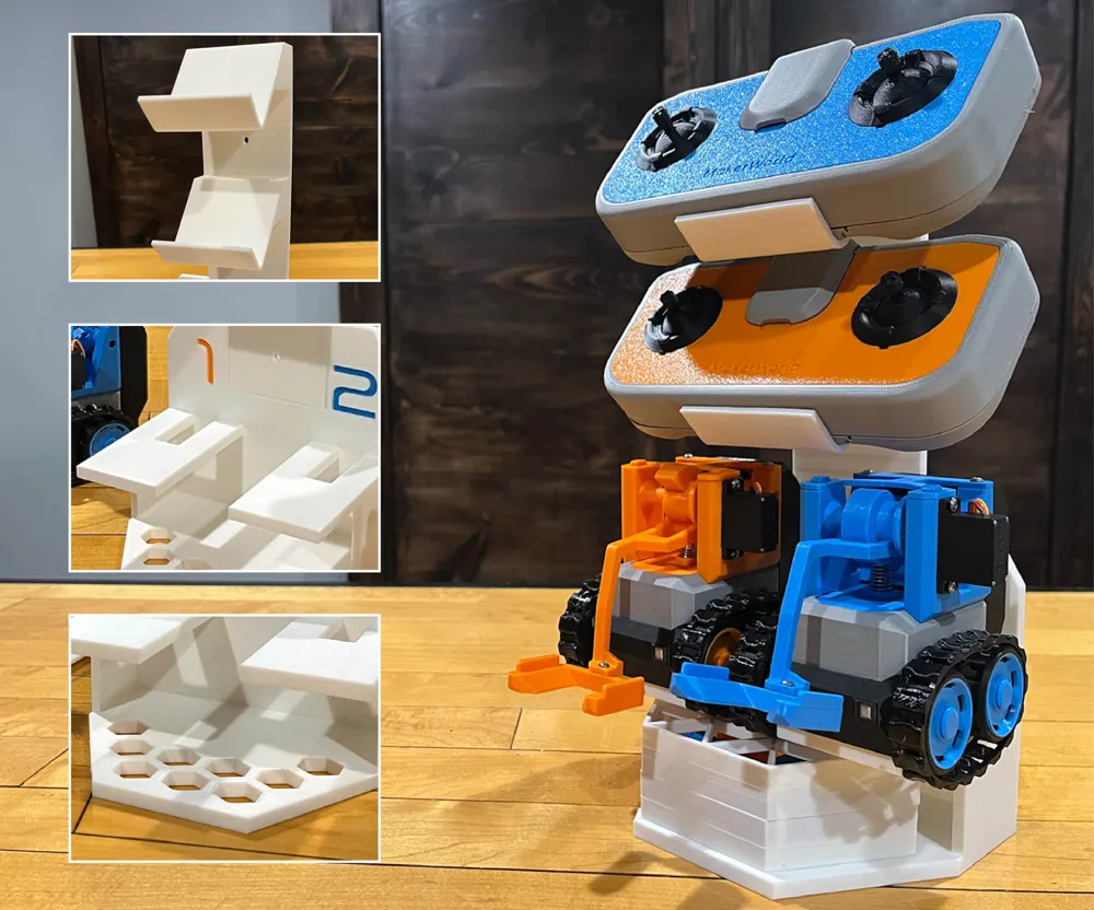 SoccerBot Storage Dock by SH Designs MakerWorld: Download Free 3D Models