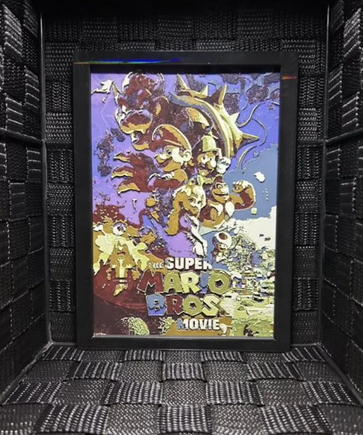 Hueforge Movie Poster - Super Mario Bros. - by JoDau - MakerWorld