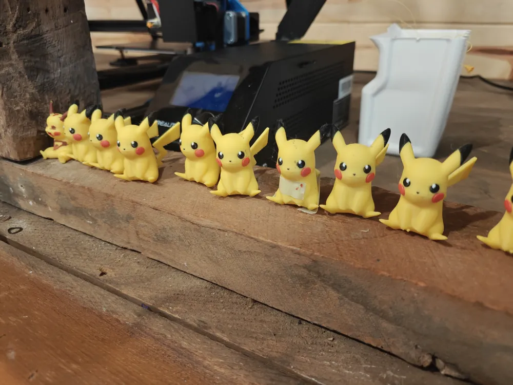 Pokémon Pikachu (sans support) - Modèle d'Impression 3D Gratuit ...