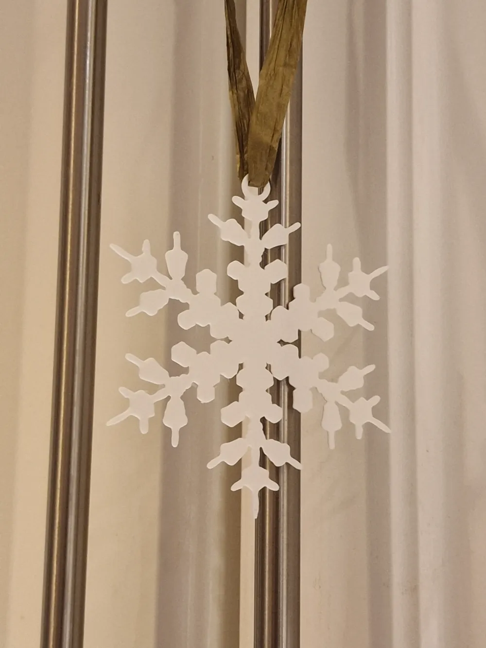 Snowflake christmas decorations by Madness3D - MakerWorld