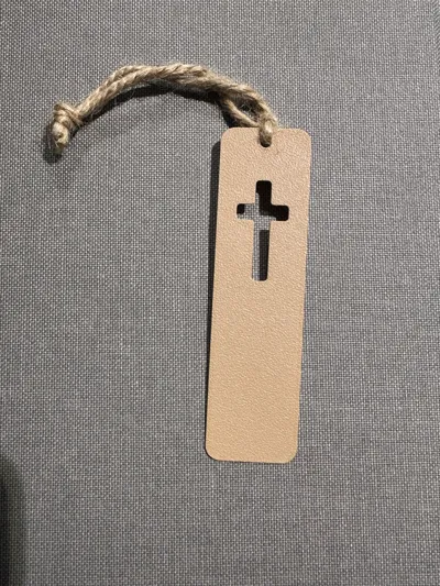 Cross Bookmark by LukePrints MakerWorld: Download Free 3D Models