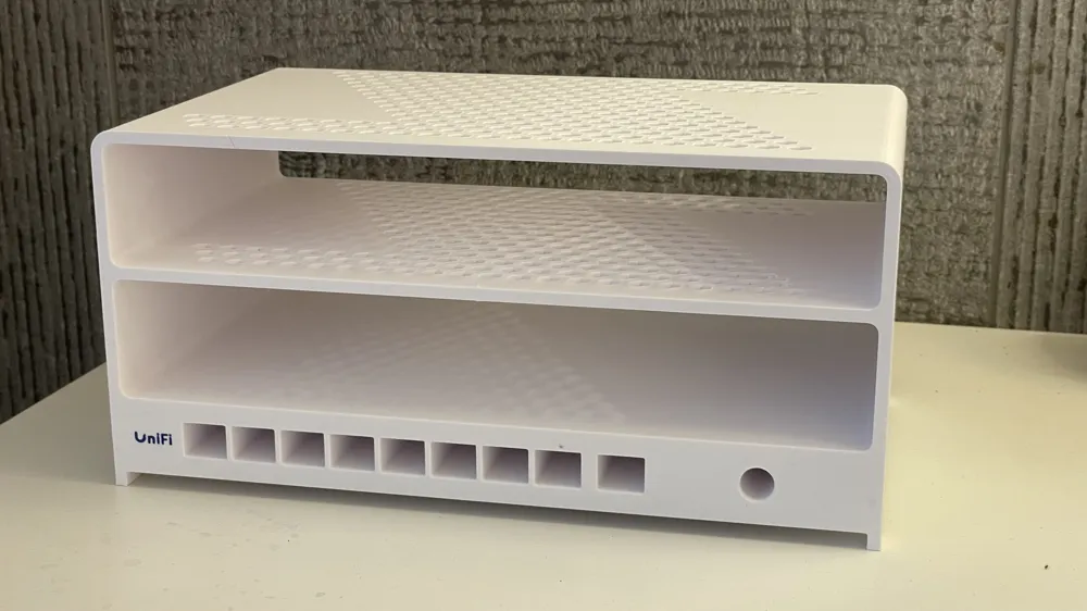 Unifi Cloud Gateway Fiber & Flex 2.5G PoE Rack by Master of Moon & wind ...