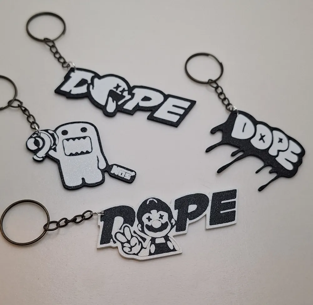 Dope Keychains by MK 3D - MakerWorld