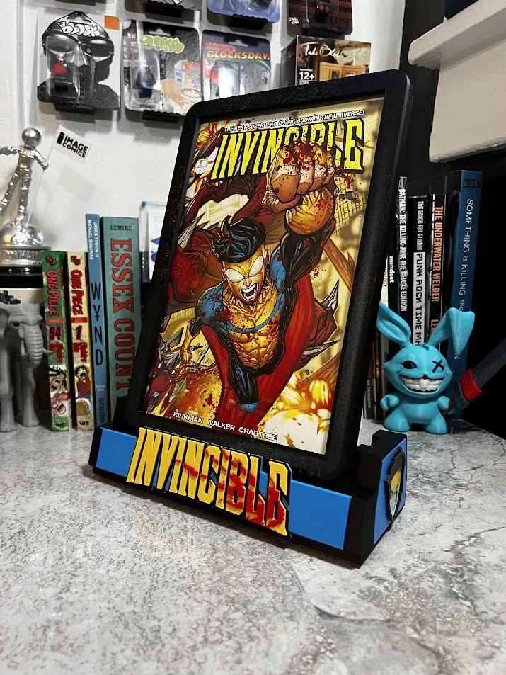 Invincible Display Stand - Fits Graded Comics by standitupstore ...