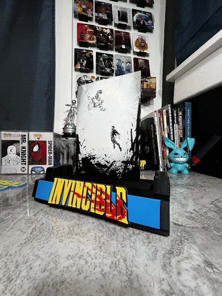 Invincible Display Stand - Fits Graded Comics by standitupstore ...