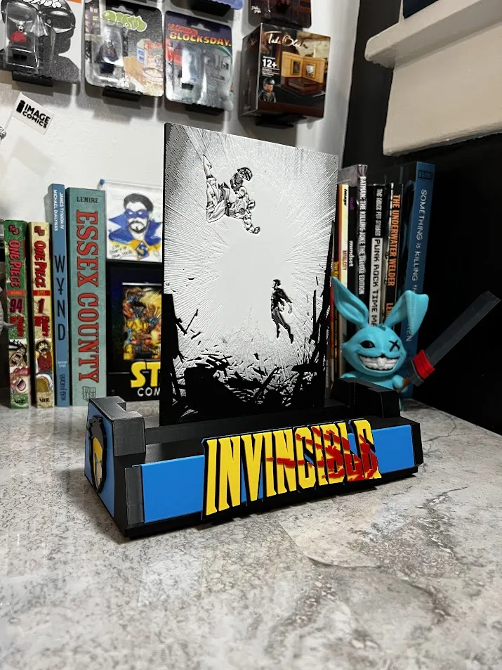 Invincible Display Stand - Fits Graded Comics by standitupstore ...