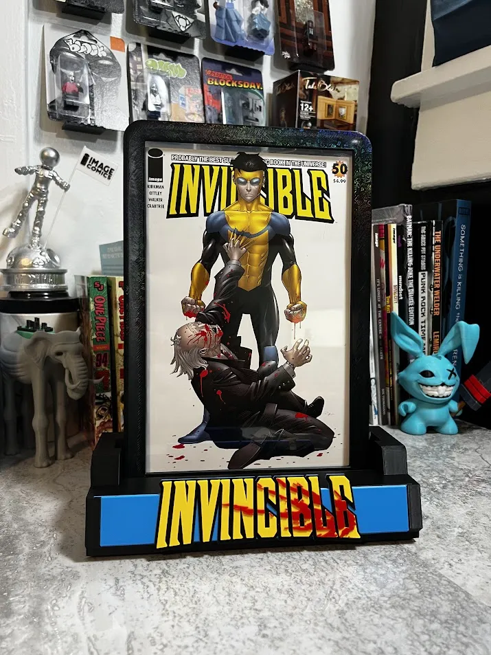Invincible Display Stand - Fits Graded Comics by standitupstore ...