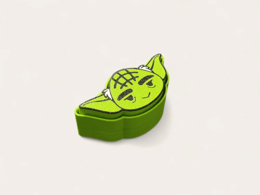 Star Wars - Fidget Clicker 3 Yoda,Anakin and More - Free 3D Print Model ...