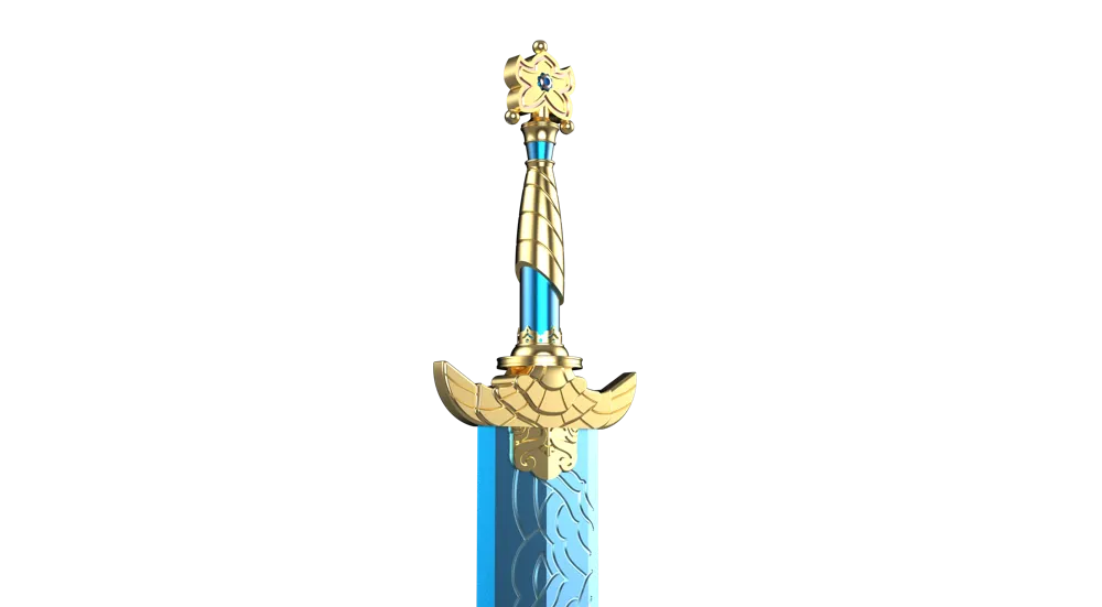 KPOP Demon Hunters Rumi Epoch Final Sword forAdult - Free 3D Print ...
