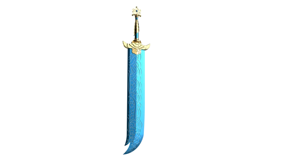 KPOP Demon Hunters Rumi Epoch Final Sword forAdult - Free 3D Print ...