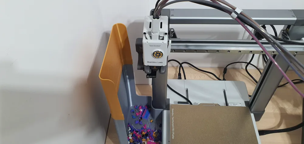 A1 purge bin height extension ( High Flyers ) by Brithawkes - MakerWorld