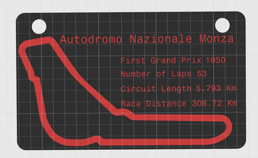 F1 Monza by Florin - MakerWorld
