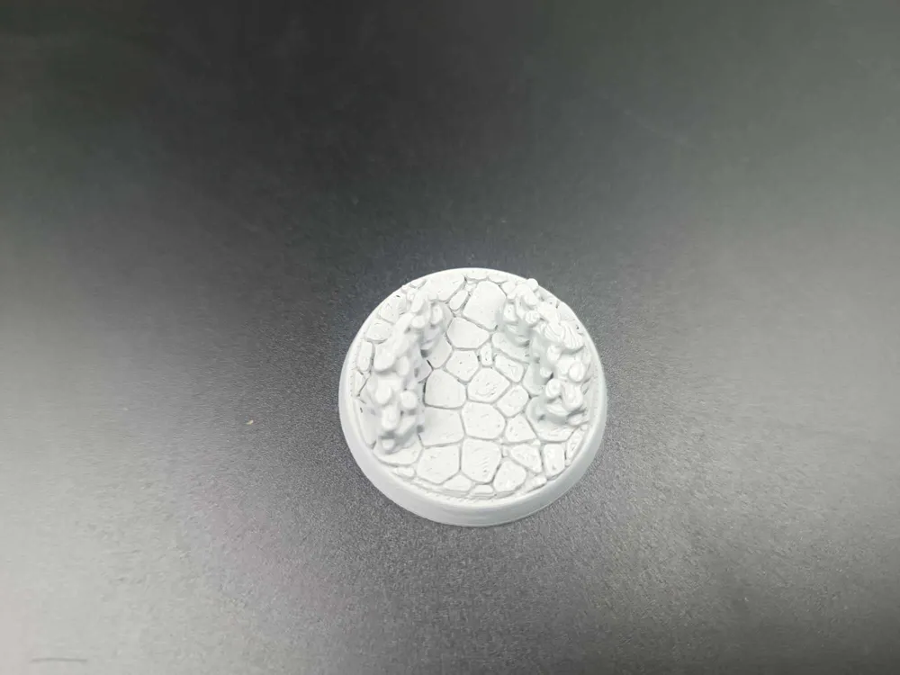 DnD Miniature Model Bases 32mm RPG - Stone by drakeforge3d - MakerWorld